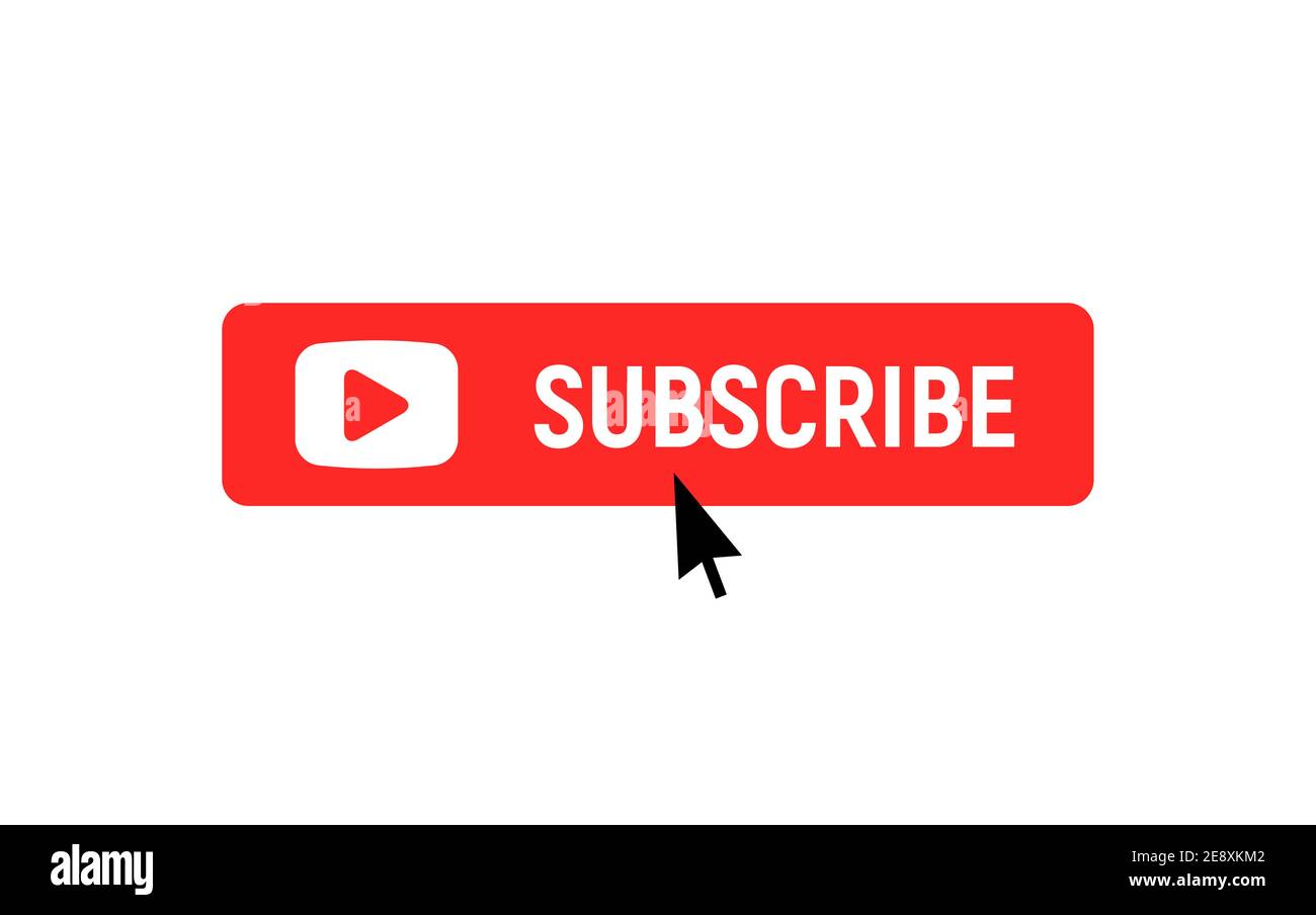 Subscription element logo. Subscribe now button, channel register today ...