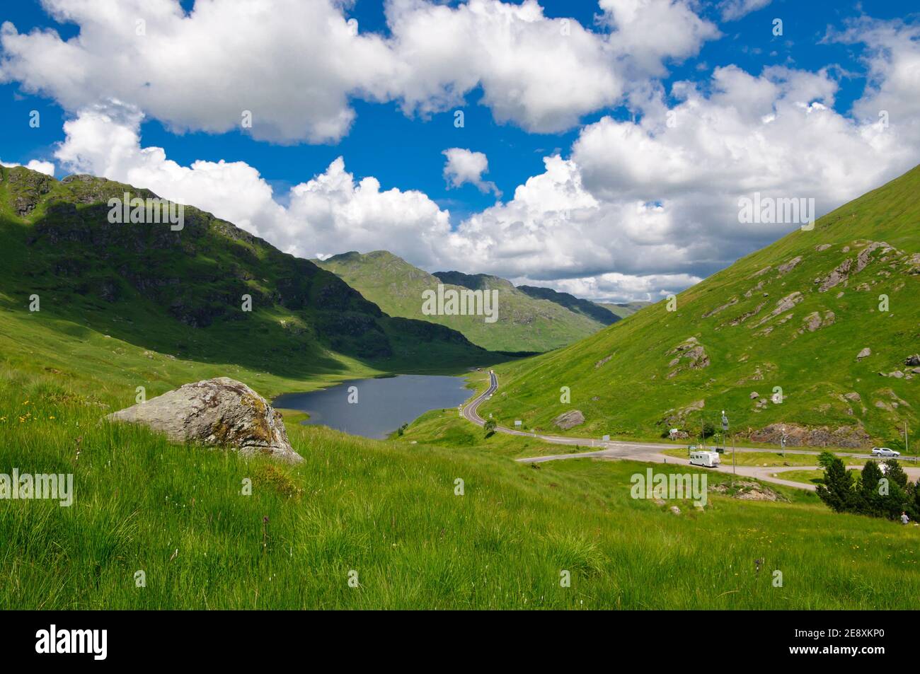 Loch Restil, Scotland Stock Photo - Alamy