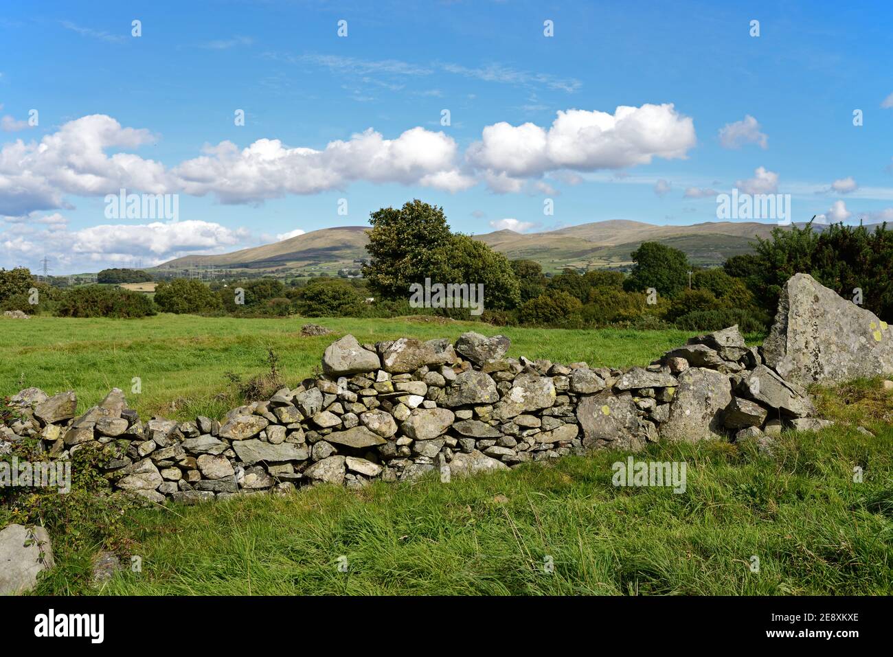 North wales stone wall hi-res stock photography and images - Alamy