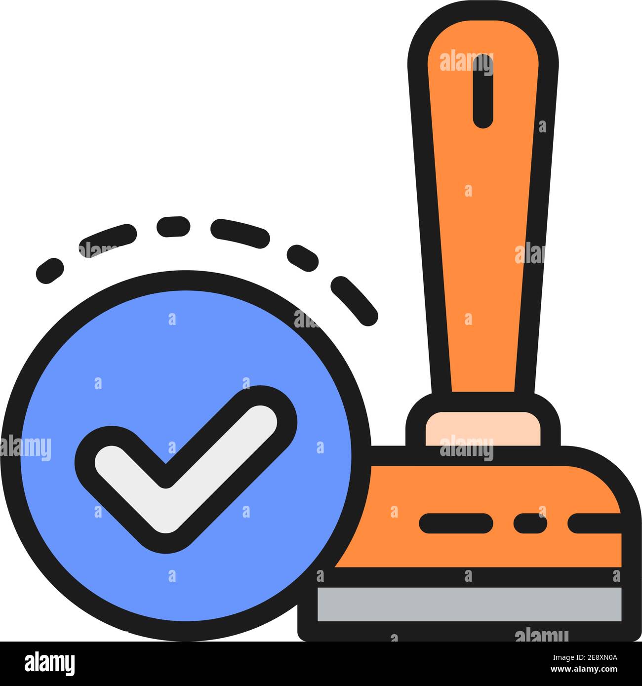 Verify compliance Stock Vector Images - Alamy