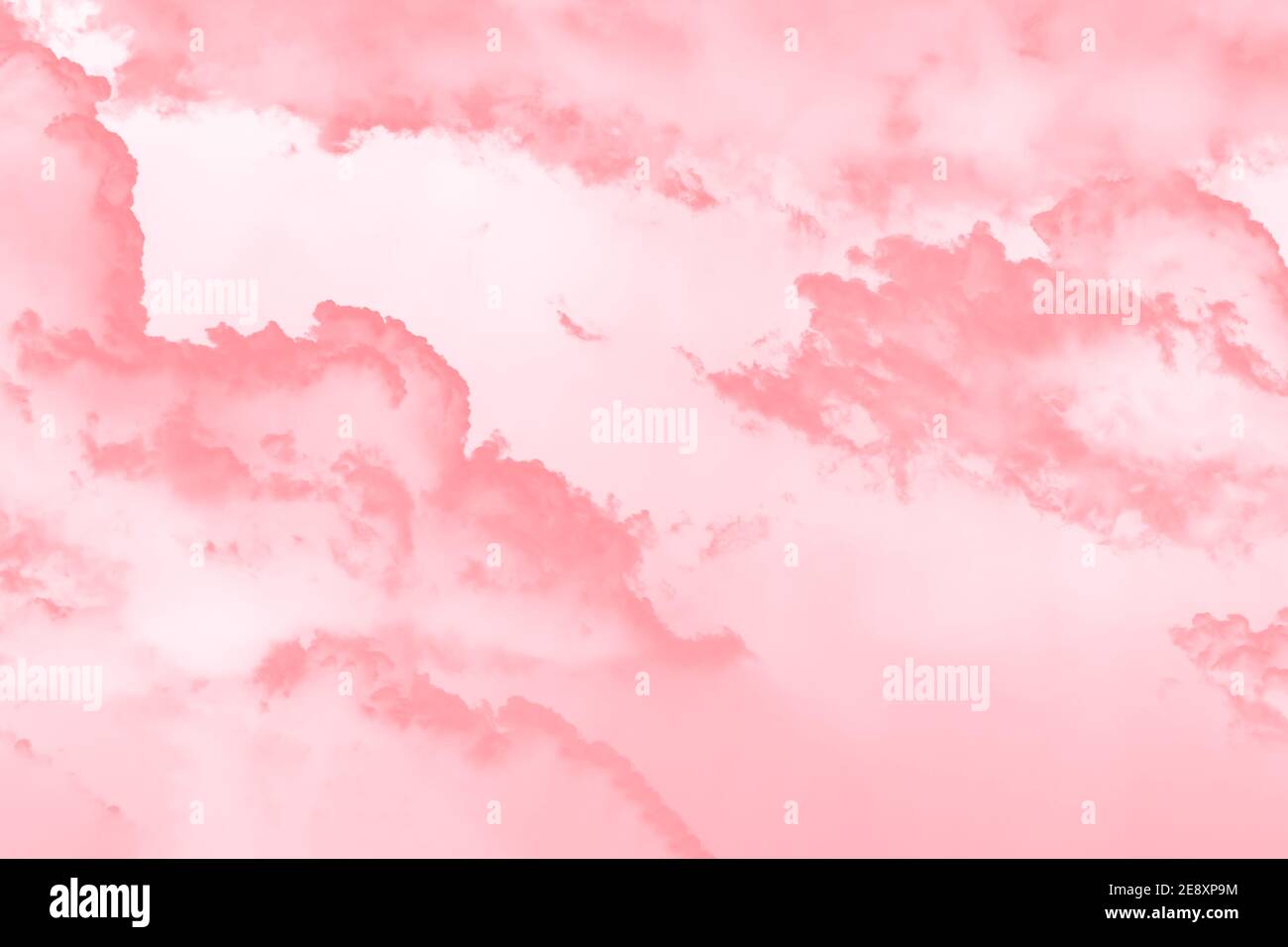 Light Pink Clouds Background