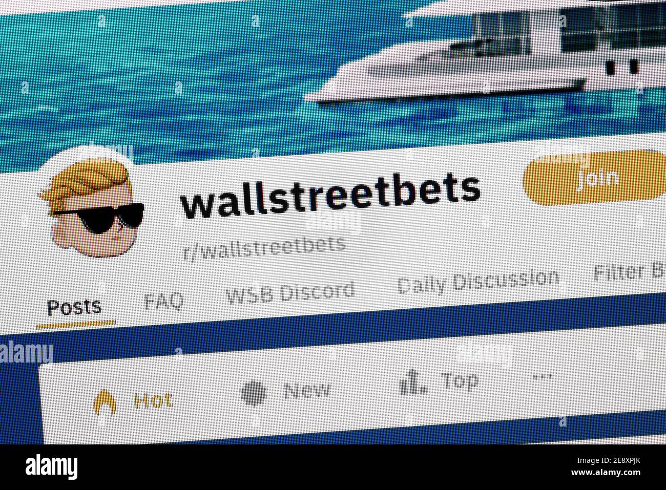 Wallstreetbets users hi-res stock photography and images - Alamy