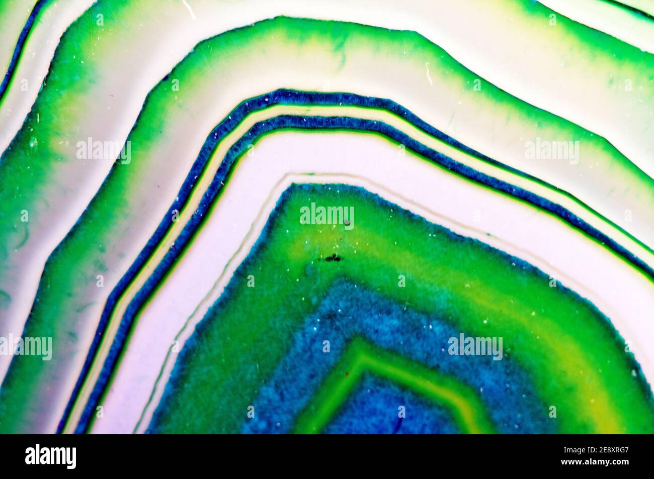 Agat. Natural mineral. Crystals structure Stock Photo - Alamy