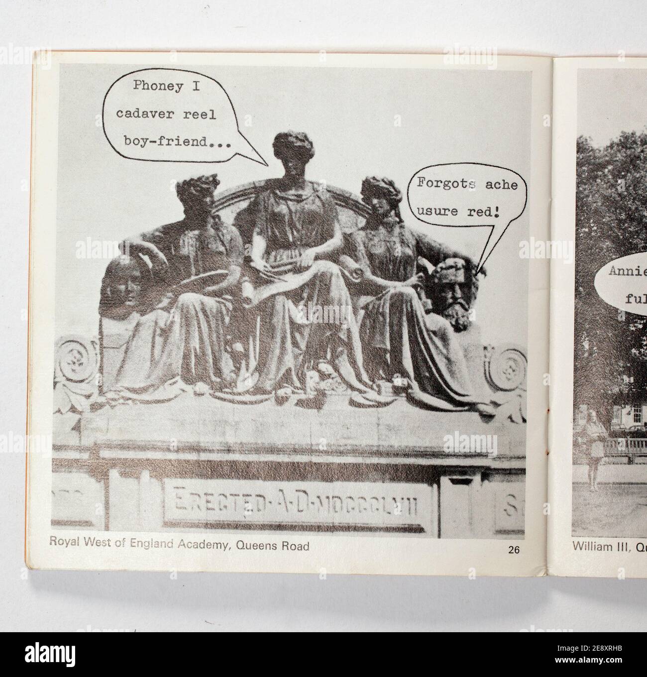 Vintage Bristle Rides Again - Bristol Dialect Booklet Stock Photo - Alamy