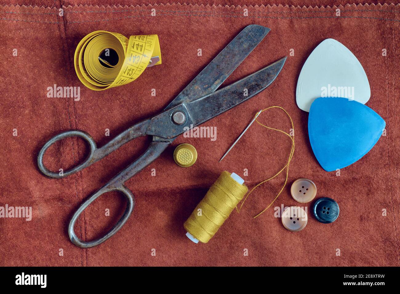 Tailors ruler hi-res stock photography and images - Alamy