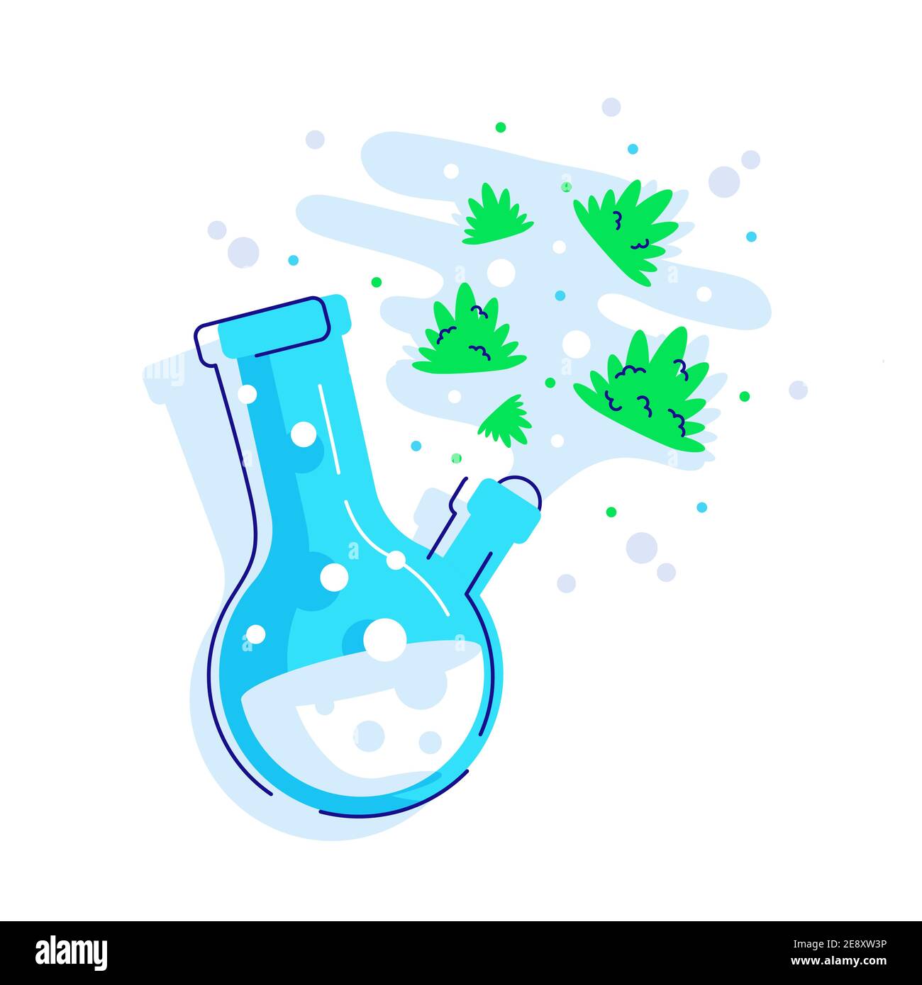 Bong smoking icon cartoon High Resolution Stock Photography and Images ...