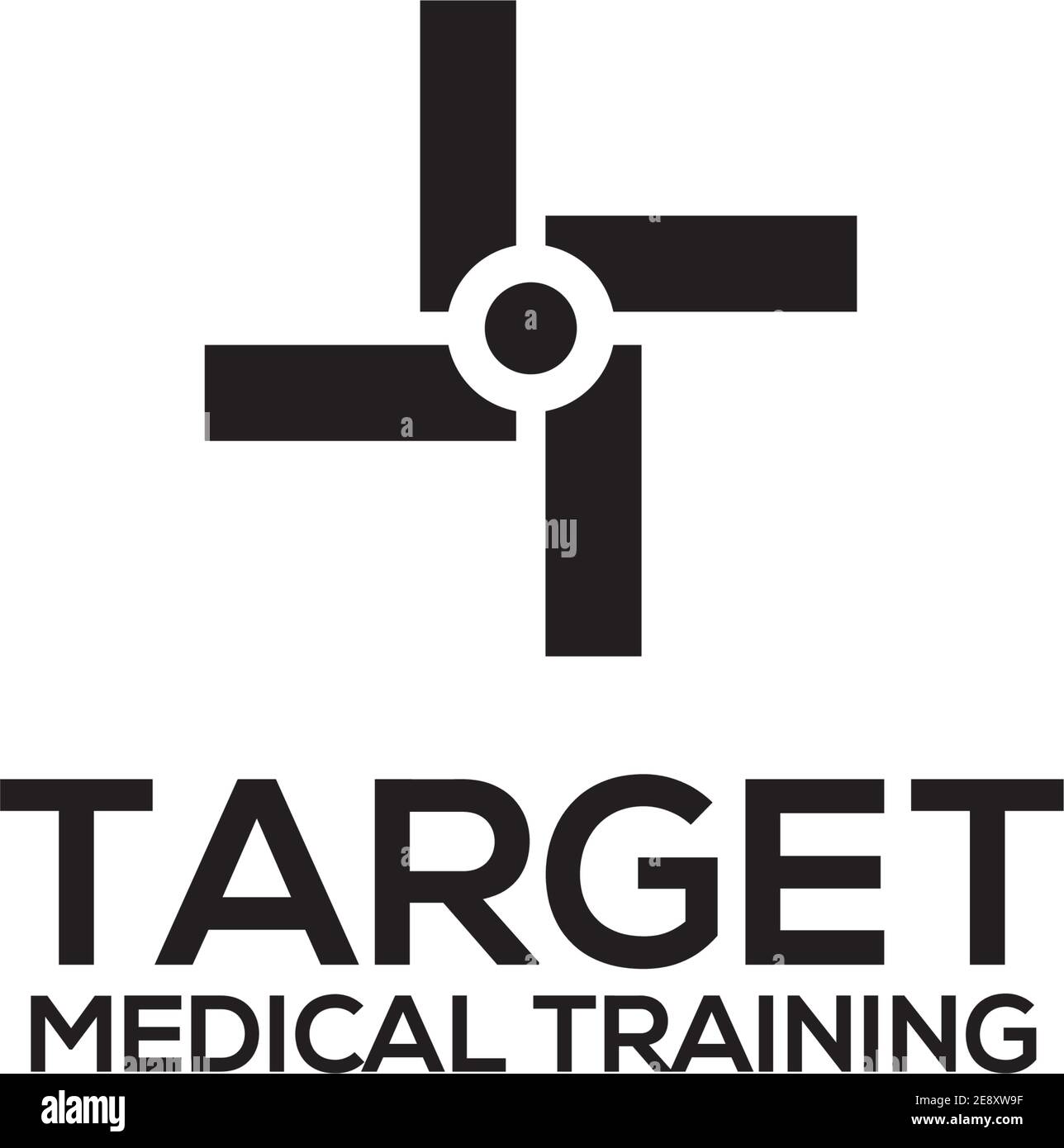 Medical training logo design vector template Stock Vector Image & Art ...