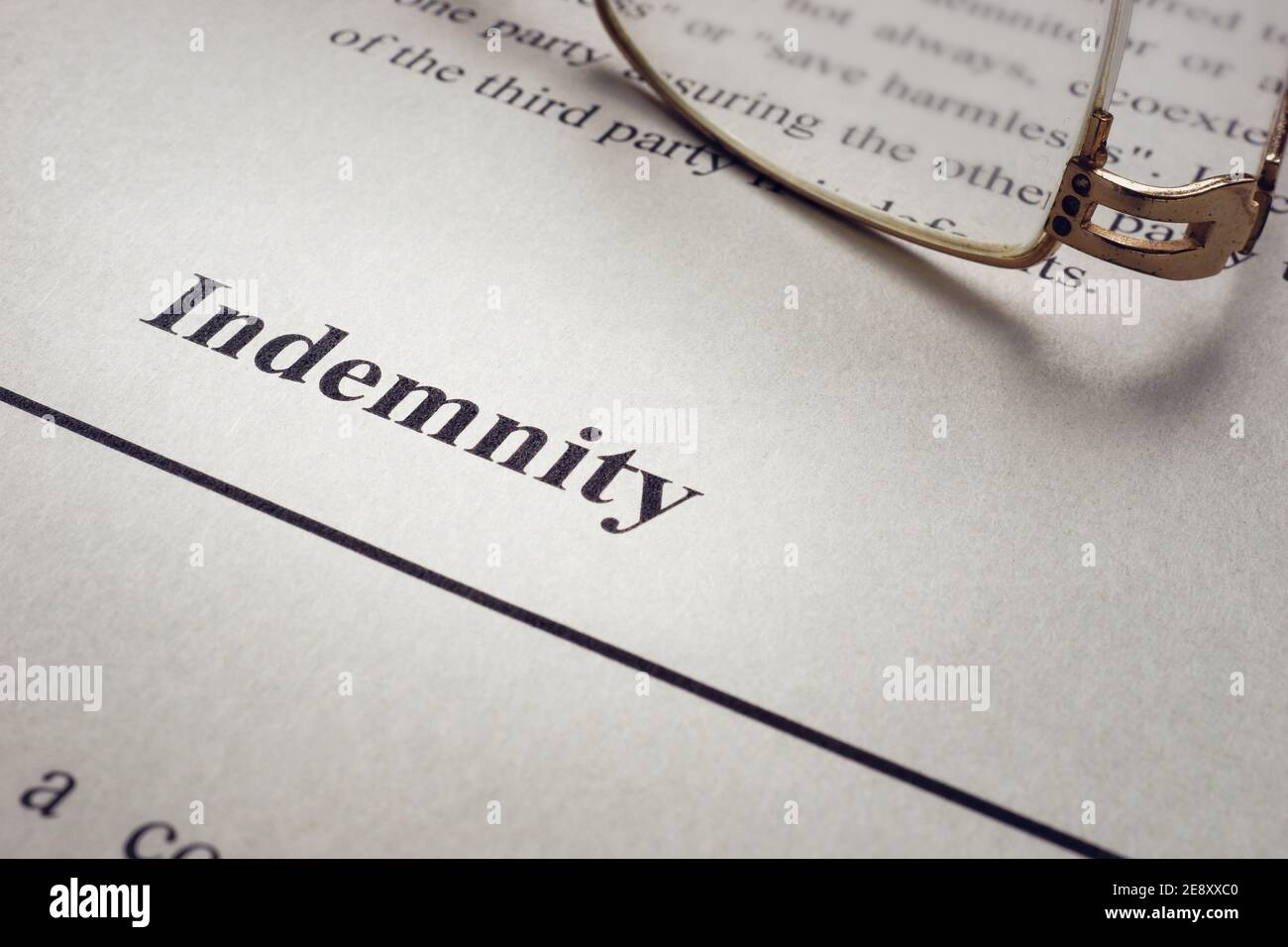 Professional Indemnity High Resolution Stock Photography and Images - Alamy