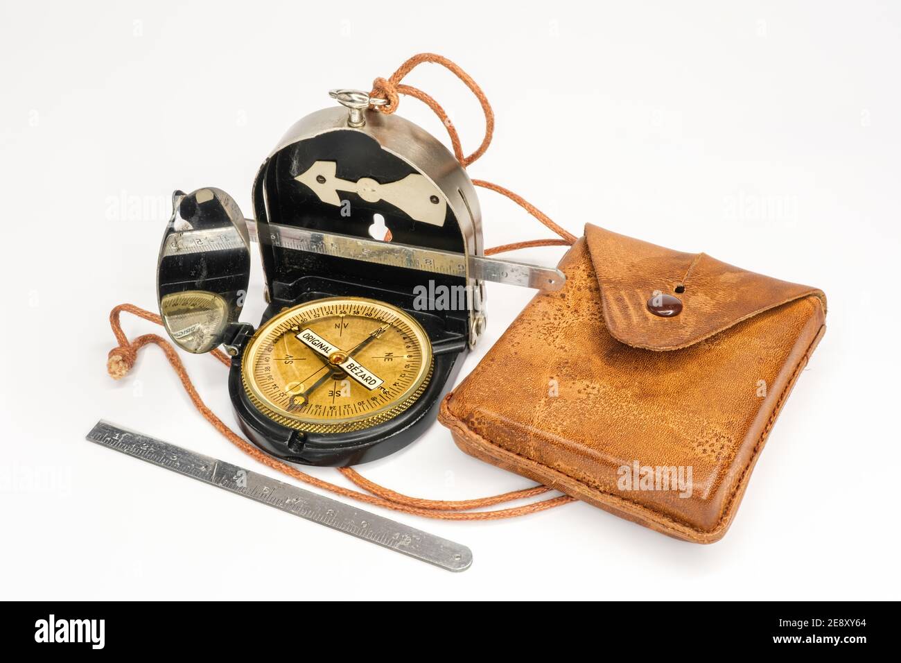 Sibiu city, Romania - 26 January, 2021. Rare original German Bezard ...