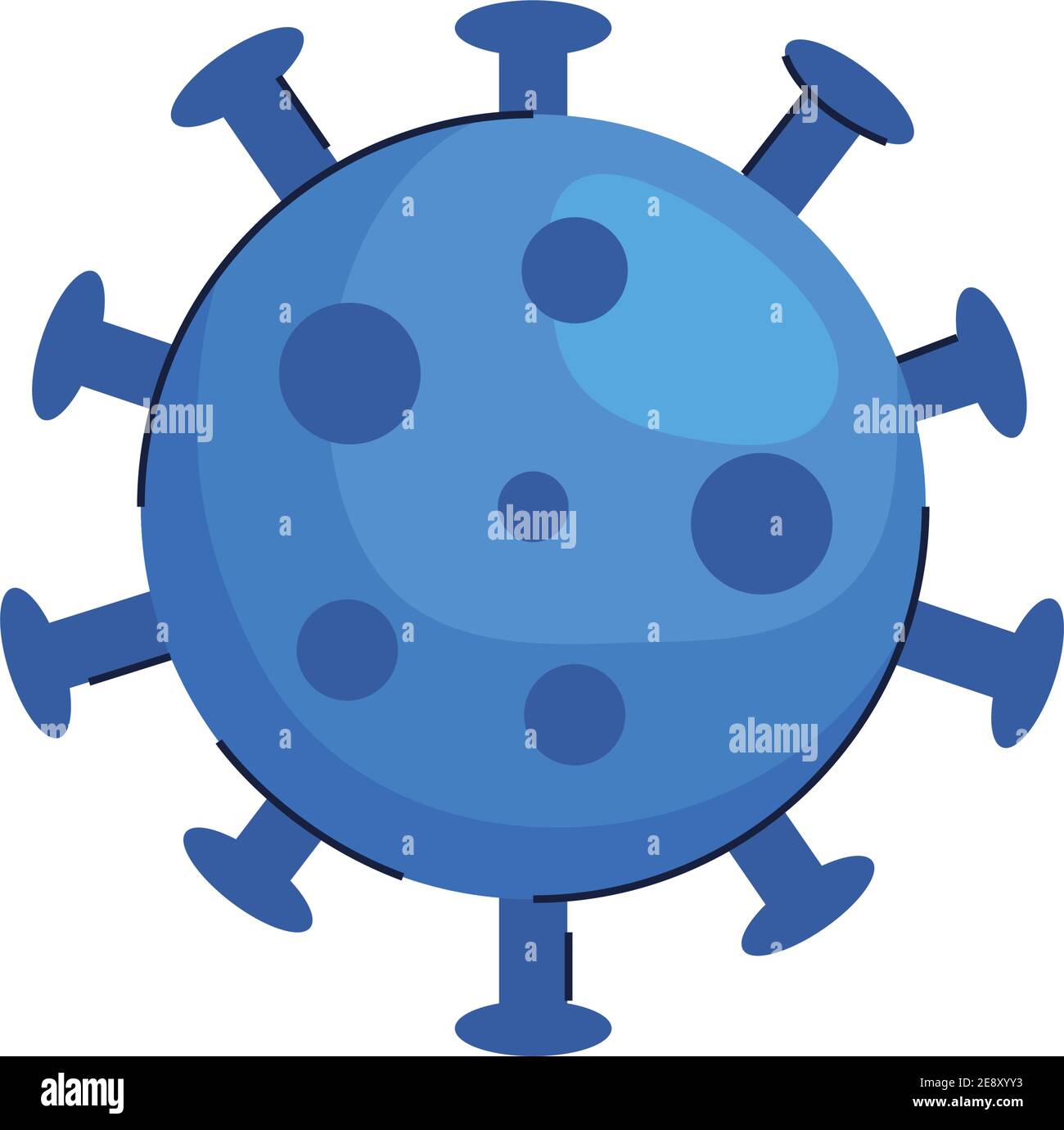 covid19 virus particle isolated icon Stock Vector Image & Art - Alamy