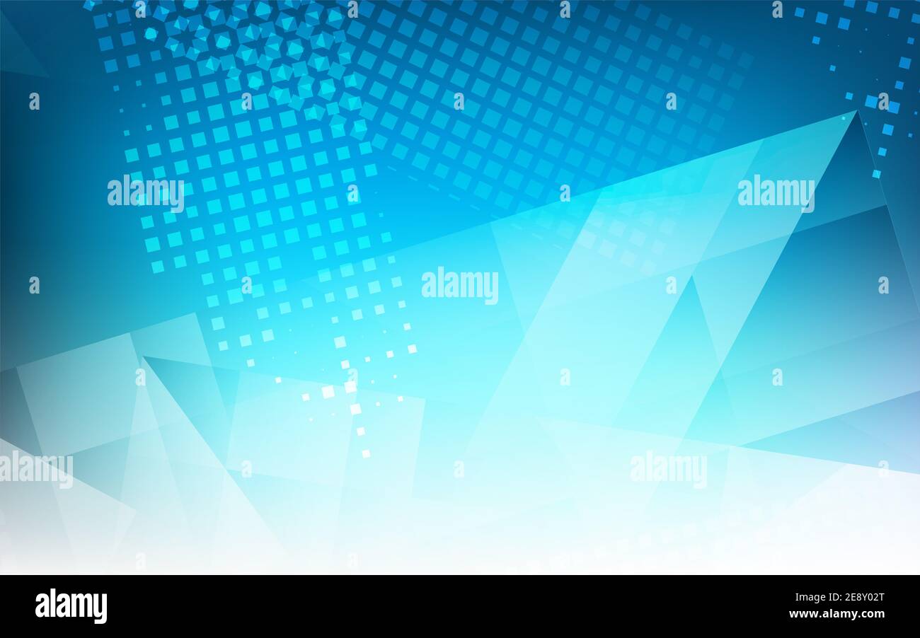 Abstract wide technology background with hexagons and gear wheels. Hi ...