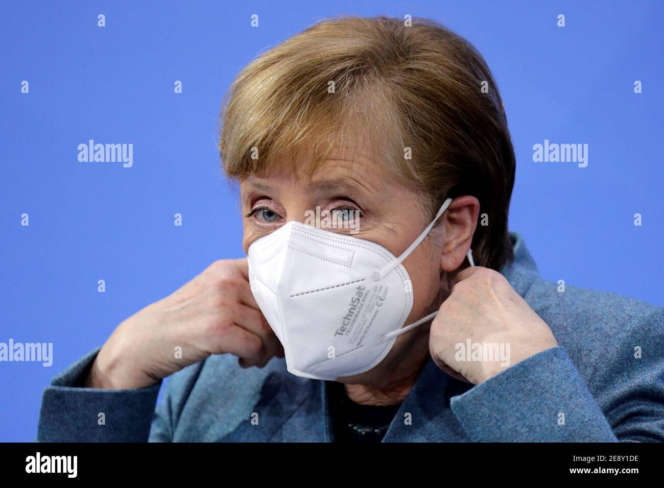 Berlin, Germany. 01st Feb, 2021. Federal Chancellor Angela Merkel (CDU ...