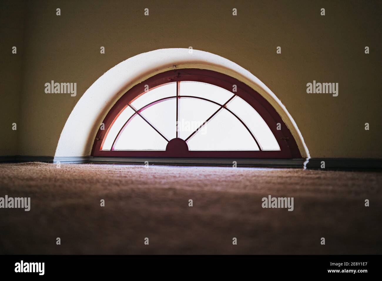 a photo of an old building staircase window Stock Photo - Alamy