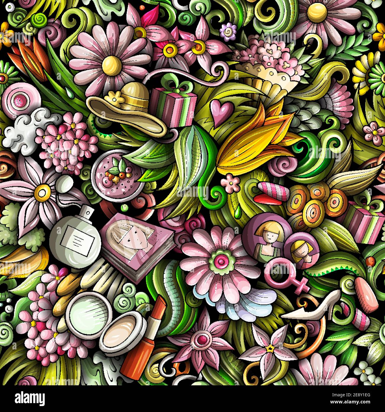 Graffiti eight Stock Vector Images - Alamy