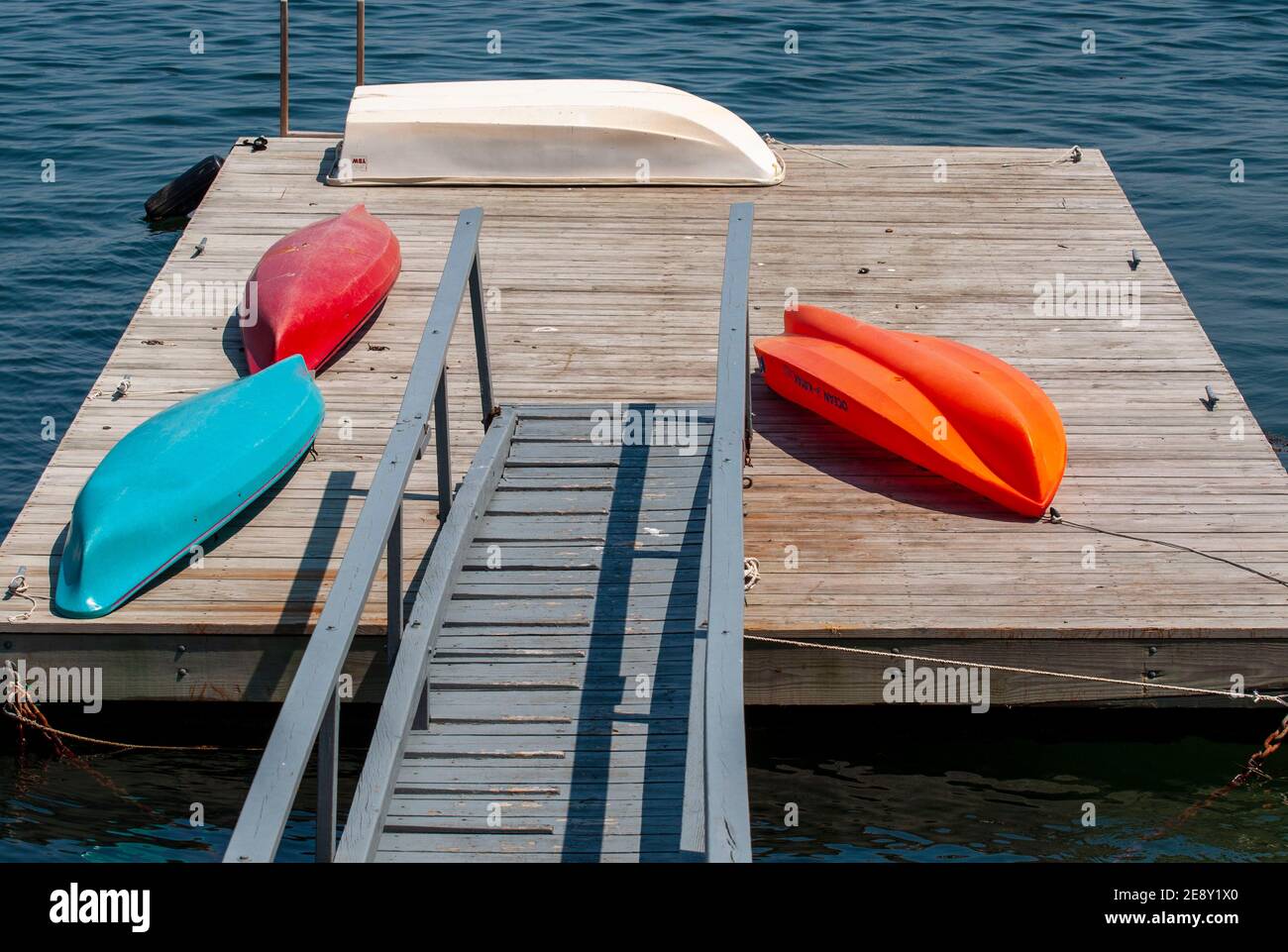 Boats and water are a seasonal sport Stock Photo - Alamy