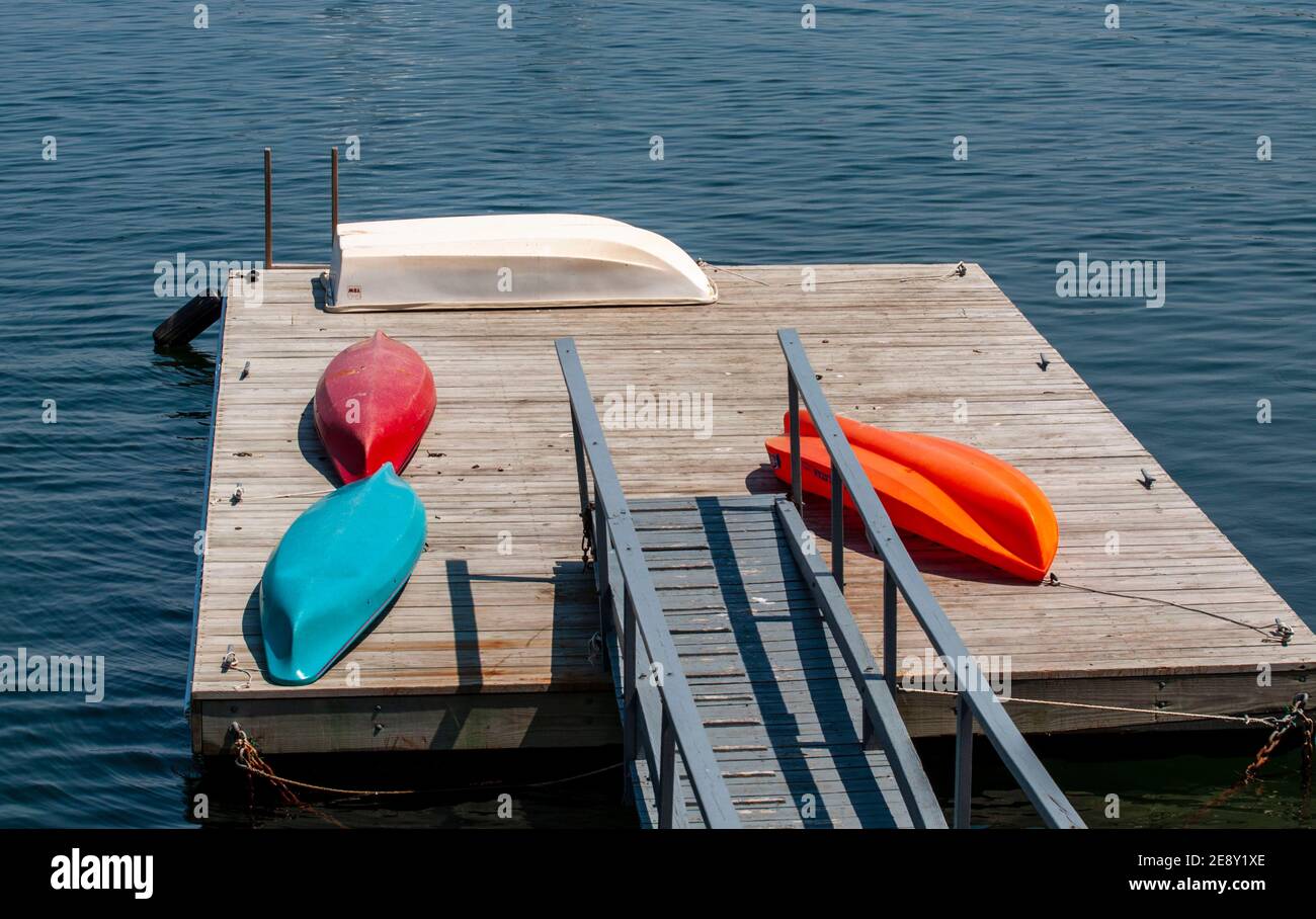 Boats and water are a seasonal sport Stock Photo - Alamy