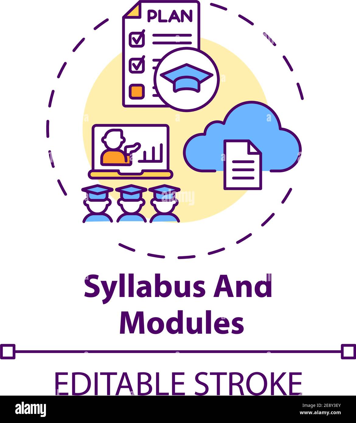 Online modules Cut Out Stock Images & Pictures - Alamy