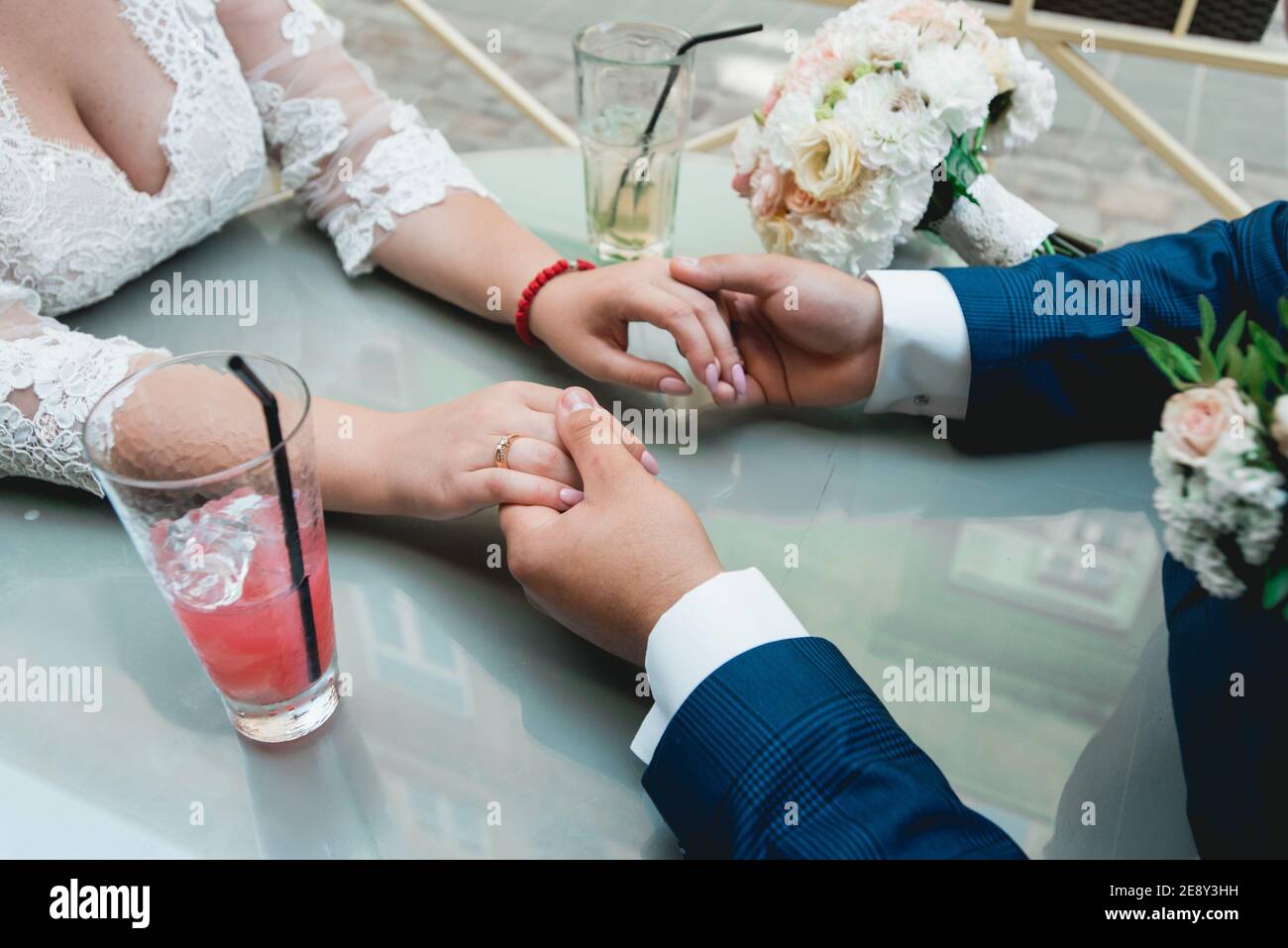 Pyramid of glasses of alcohol made in a pyramid for event party or ...