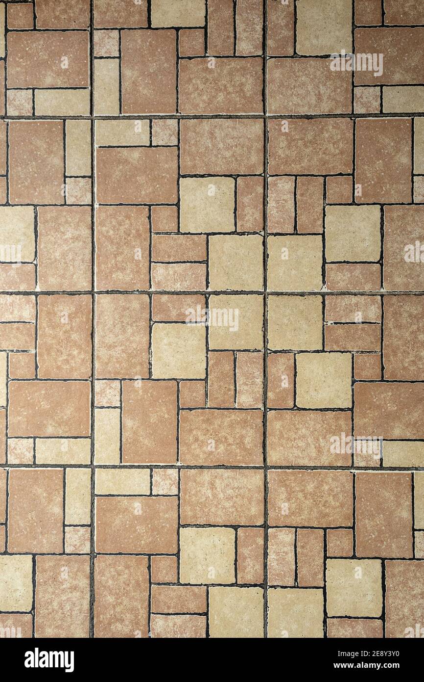 Background from paving slabs. Texture of natural stone slabs of various ...