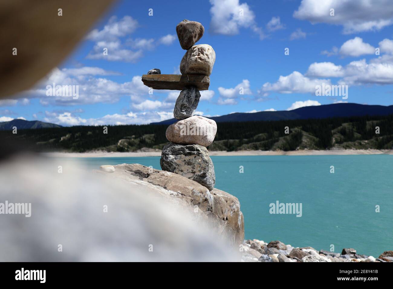 Alberta canada rock slide hi-res stock photography and images - Alamy