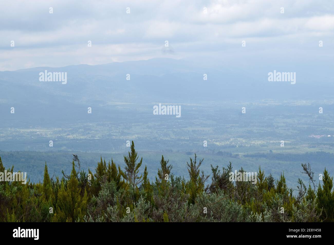 Scenic mountain landscapes in Aberdare Ranges, Kenya Stock Photo - Alamy
