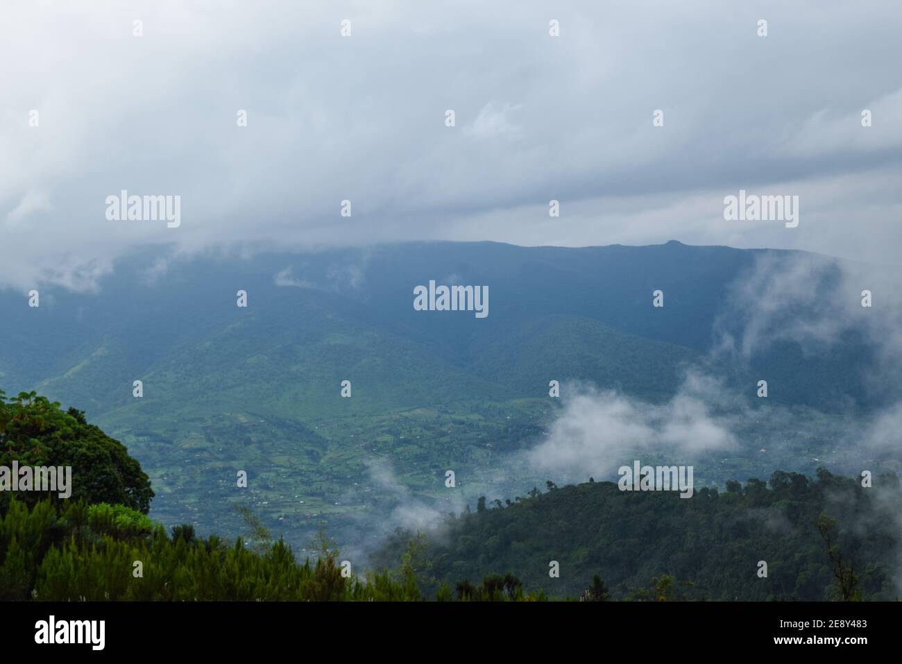 Scenic mountain landscapes in Aberdare Ranges, Kenya Stock Photo - Alamy