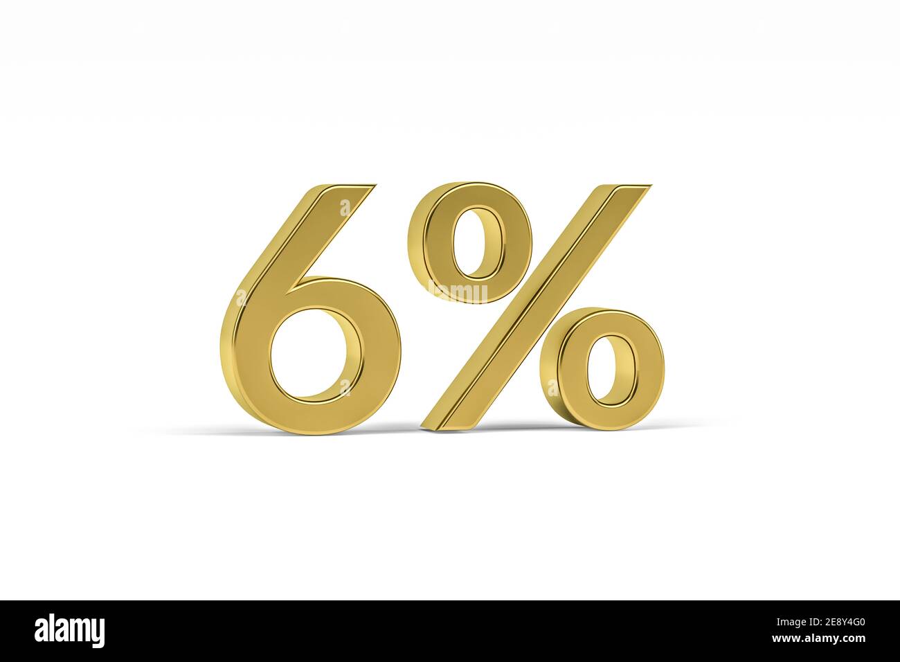 Golden percentage digits - number with percent symbol - golden percent ...