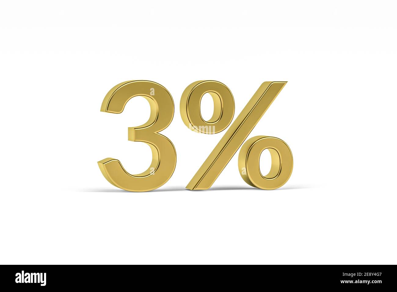 Golden percentage digits - number with percent symbol - golden percent ...