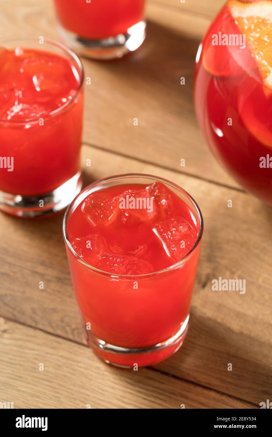 Fruit punch glass hi-res stock photography and images - Alamy
