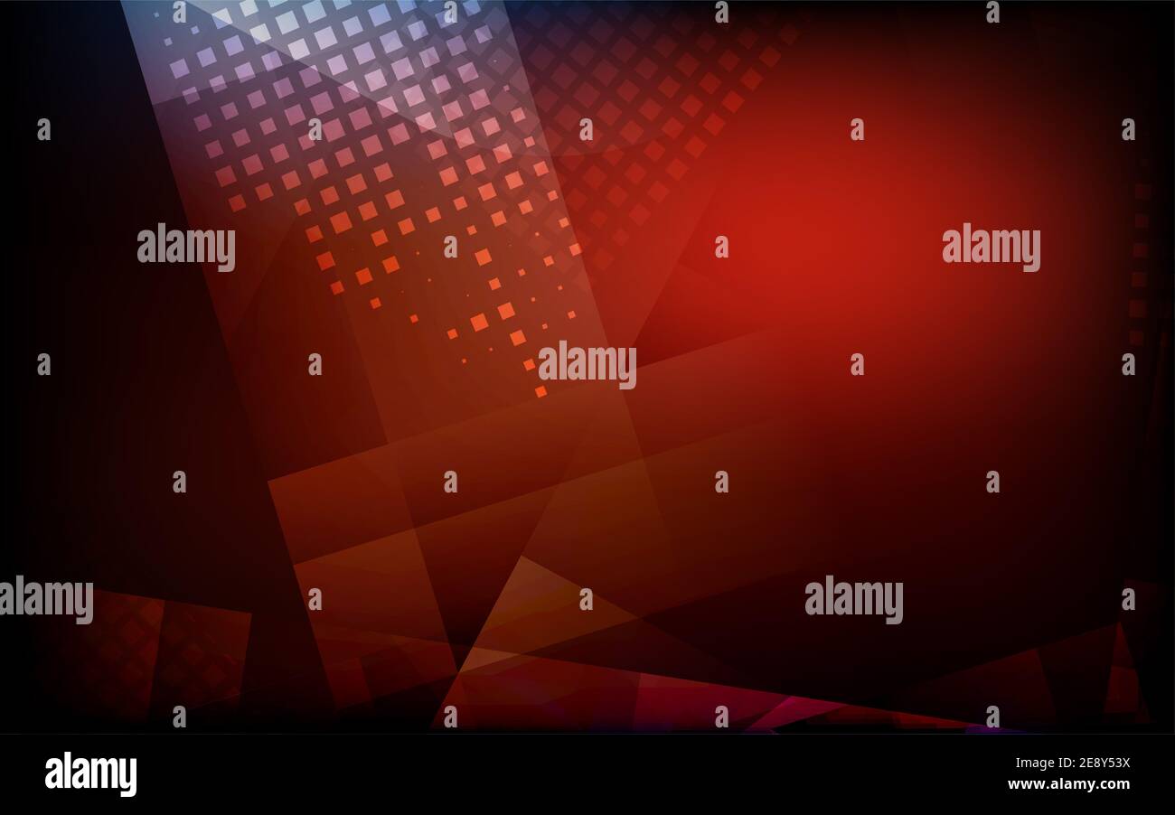 Abstract wide technology background with hexagons and gear wheels. Hi ...