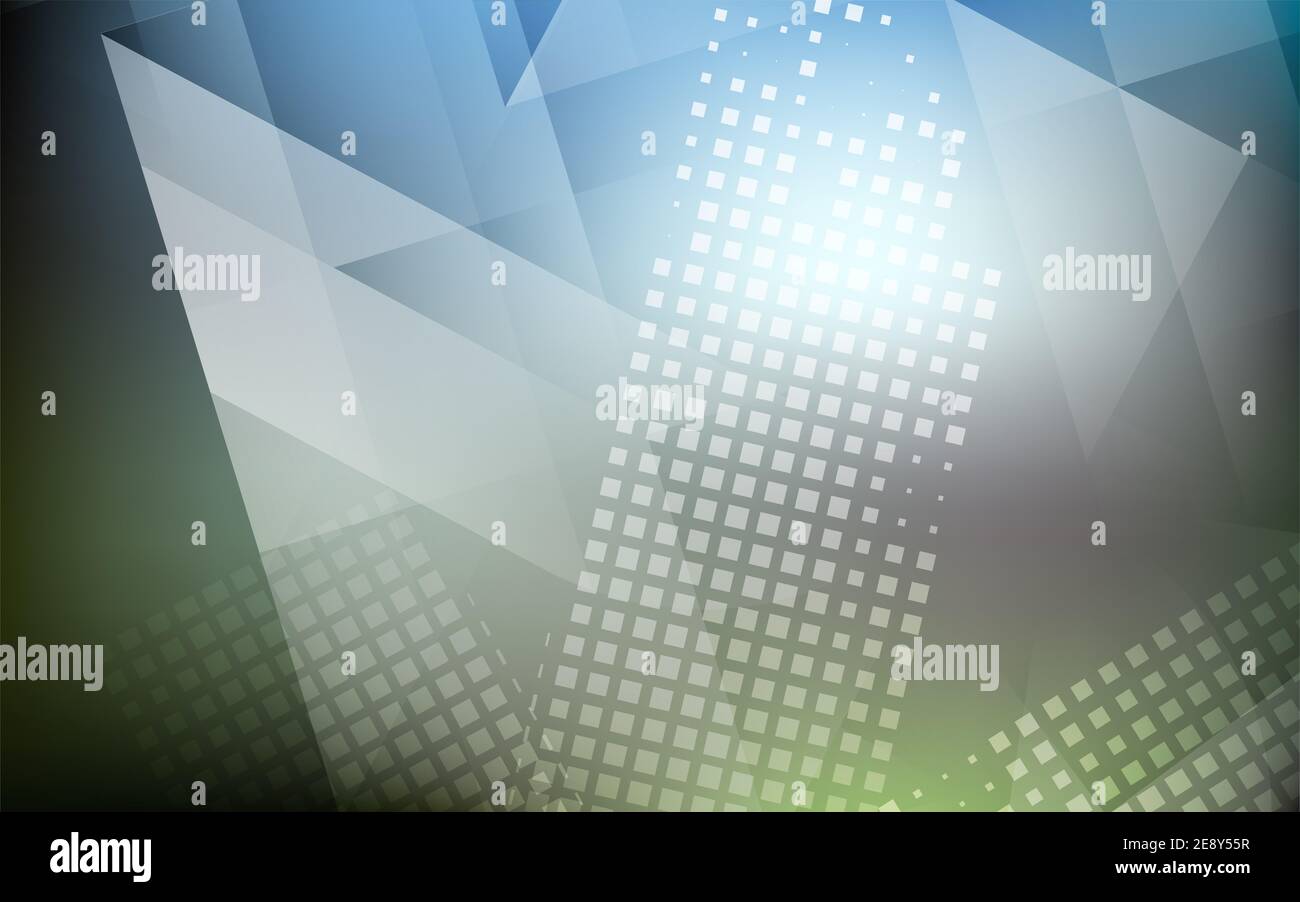 Abstract wide technology background with hexagons and gear wheels. Hi ...