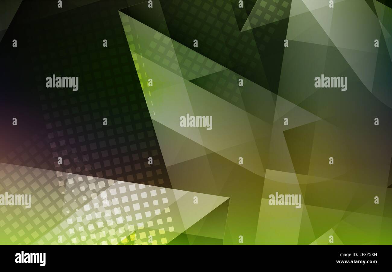 Abstract wide technology background with hexagons and gear wheels. Hi ...