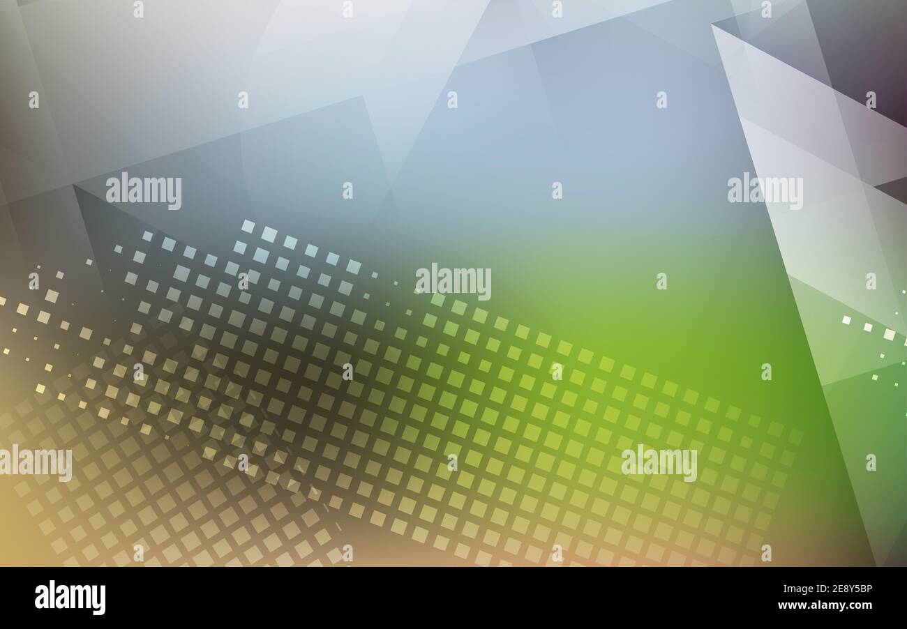 Abstract wide technology background with hexagons and gear wheels. Hi ...