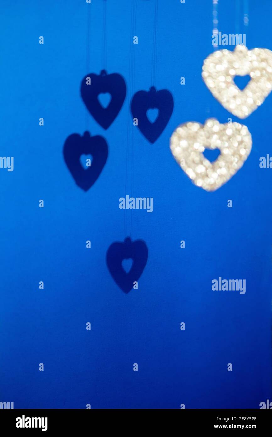 Shadow of love sign on the wall hi-res stock photography and images - Alamy