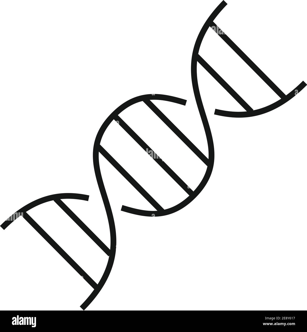 Blood dna icon, outline style Stock Vector Image & Art - Alamy