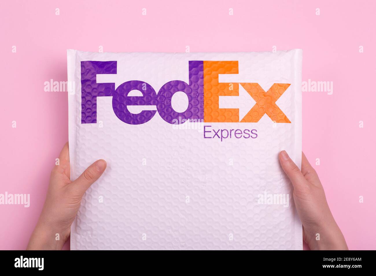 Letter Carrier Delivering A Letter High Resolution Stock Photography ...