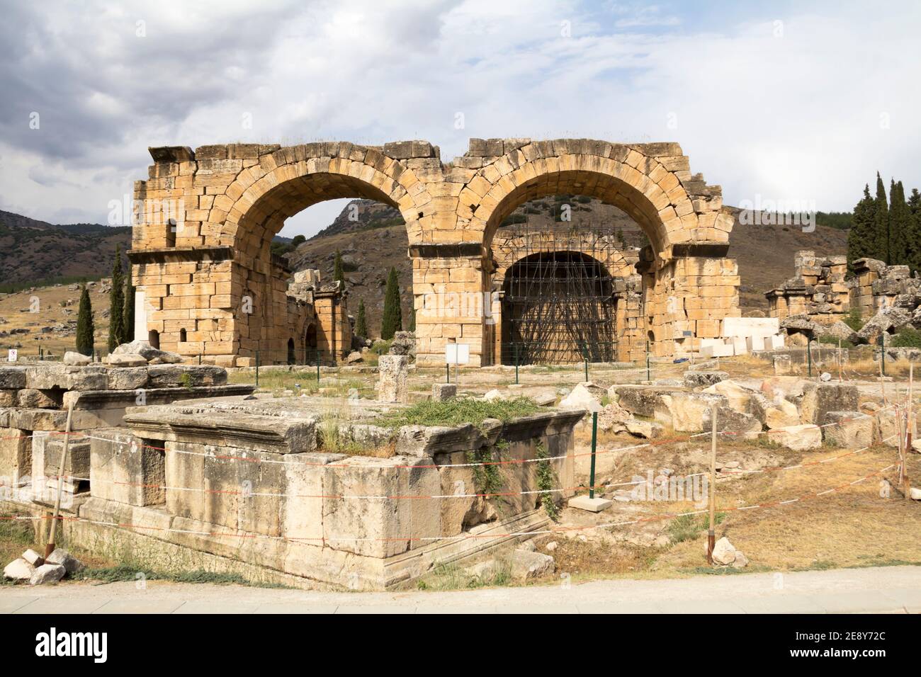 Roman Basilica Bath in Early christion Era converted into a church ...