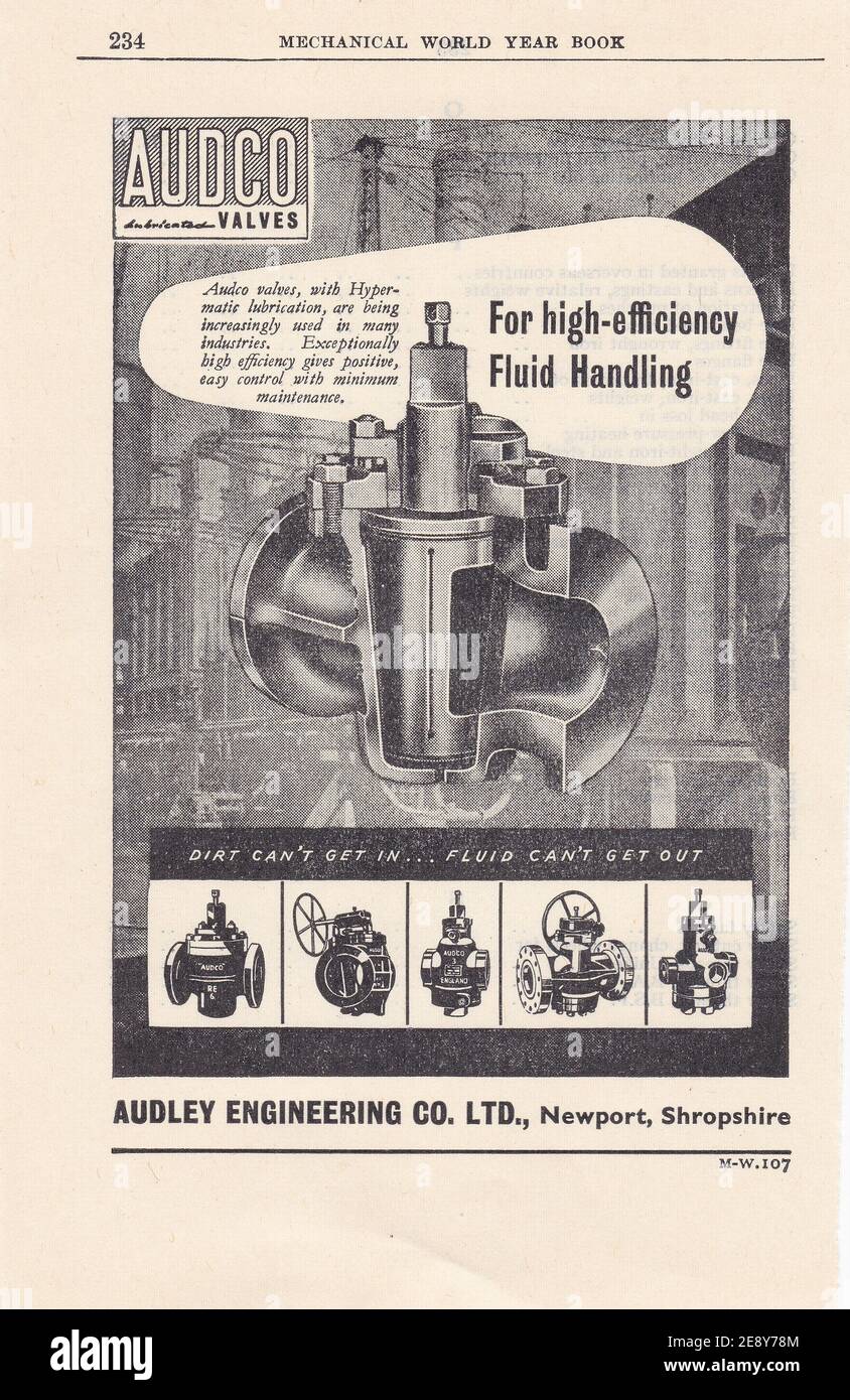 British engineering 1950s hi-res stock photography and images - Alamy