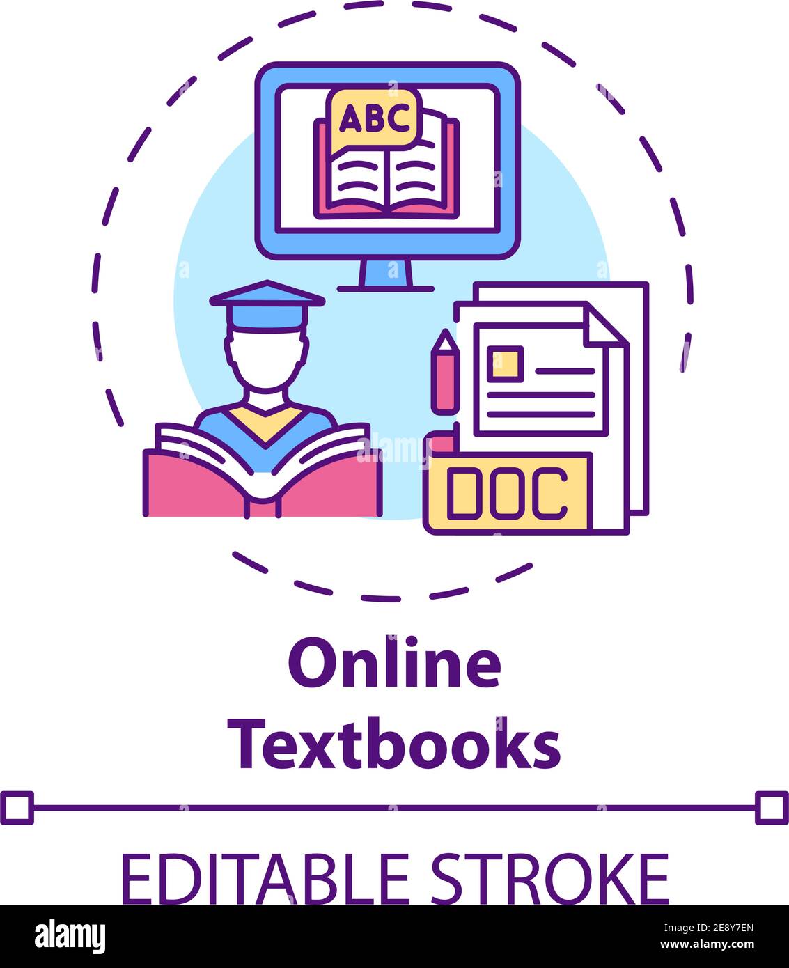 Training textbooks Stock Vector Images - Alamy