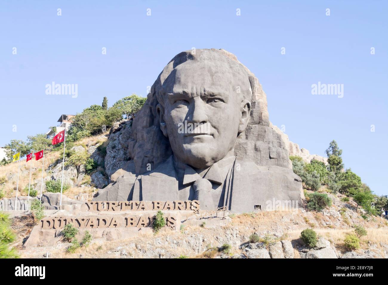 Statue of Ataturk, the founder of modern Turkey, Buca Stock Photo - Alamy
