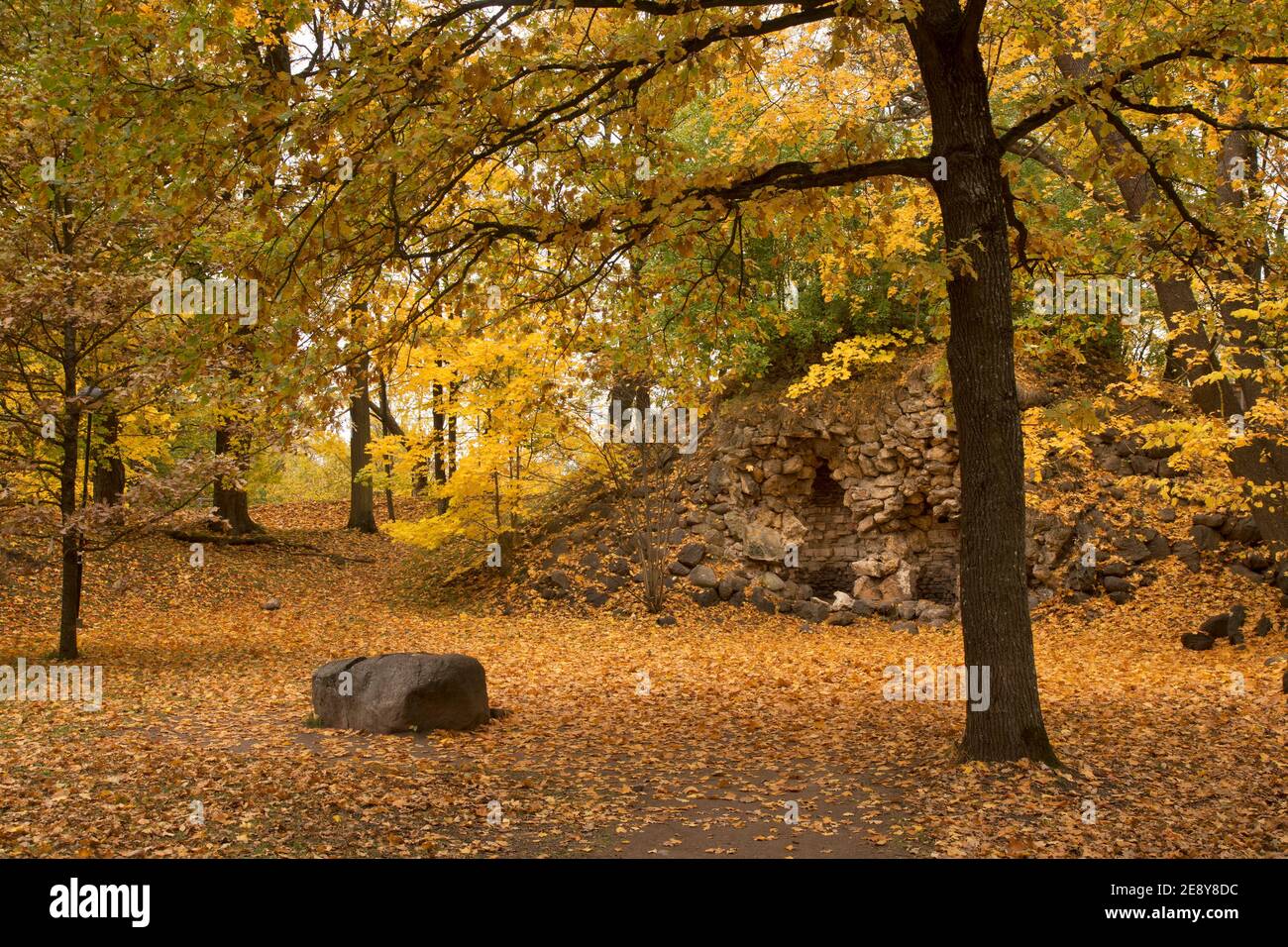 Park at Toome hill (Toomemagi) in Tartu. Estonia Stock Photo - Alamy