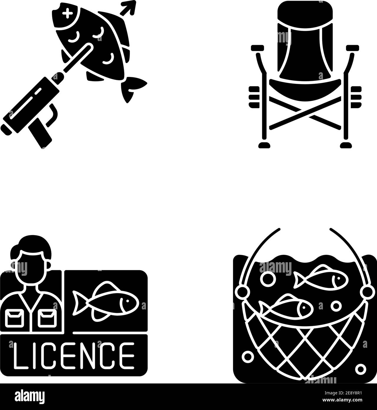 Fishing licence Stock Vector Images - Alamy