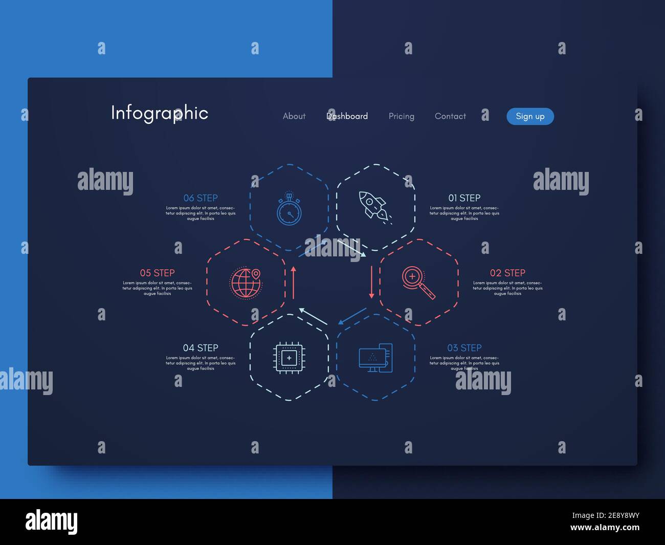 Modern infographic vector elements for business brochures. Use in ...