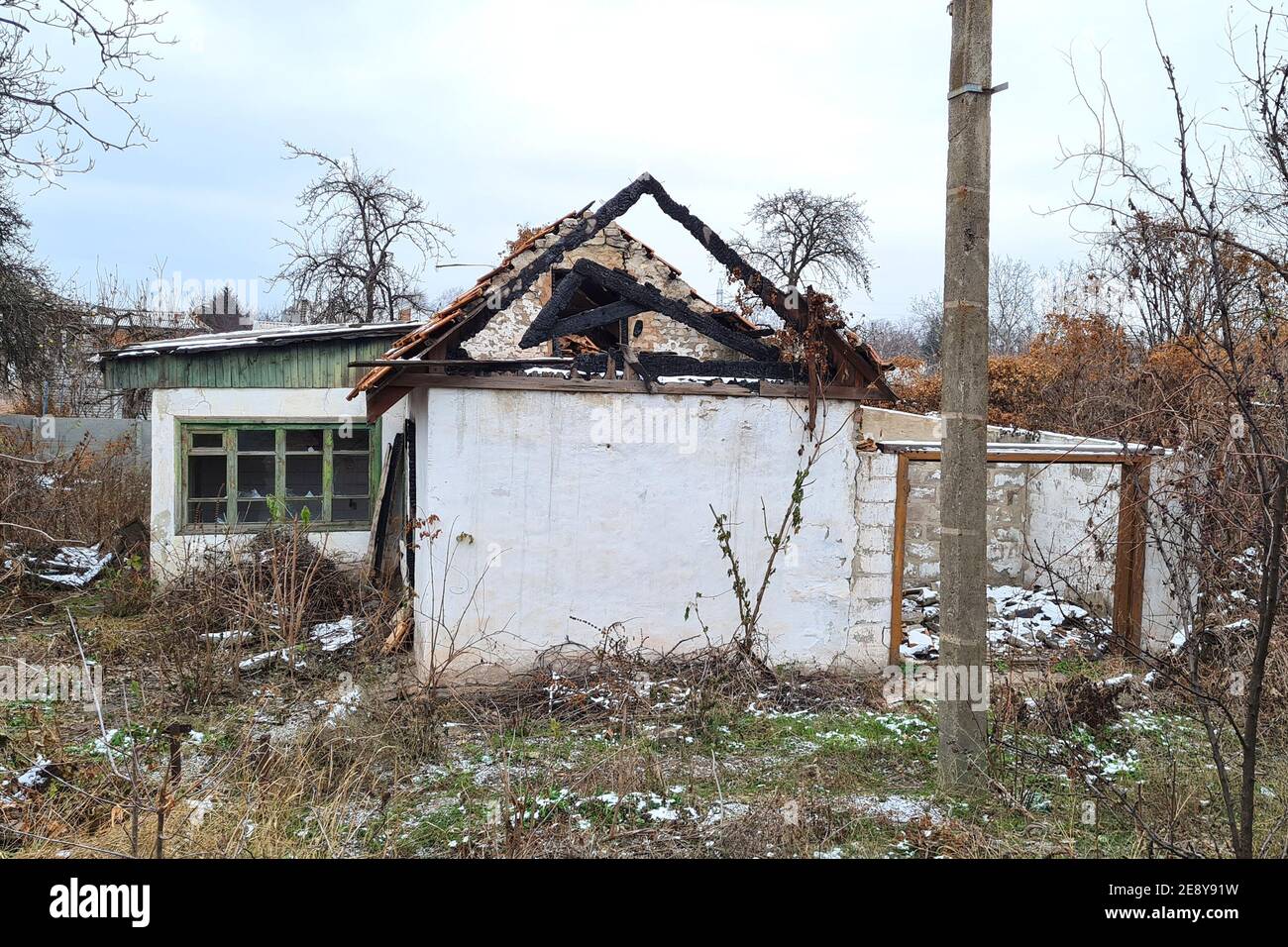 Old destroyed barn on hi-res stock photography and images - Alamy