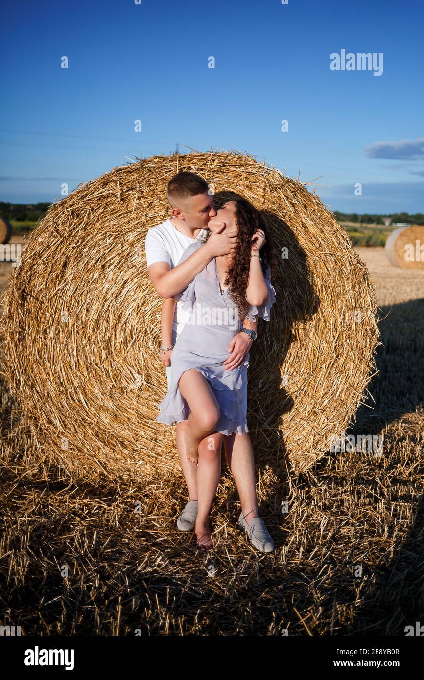 Couple roll in hay hi-res stock photography and images - Alamy