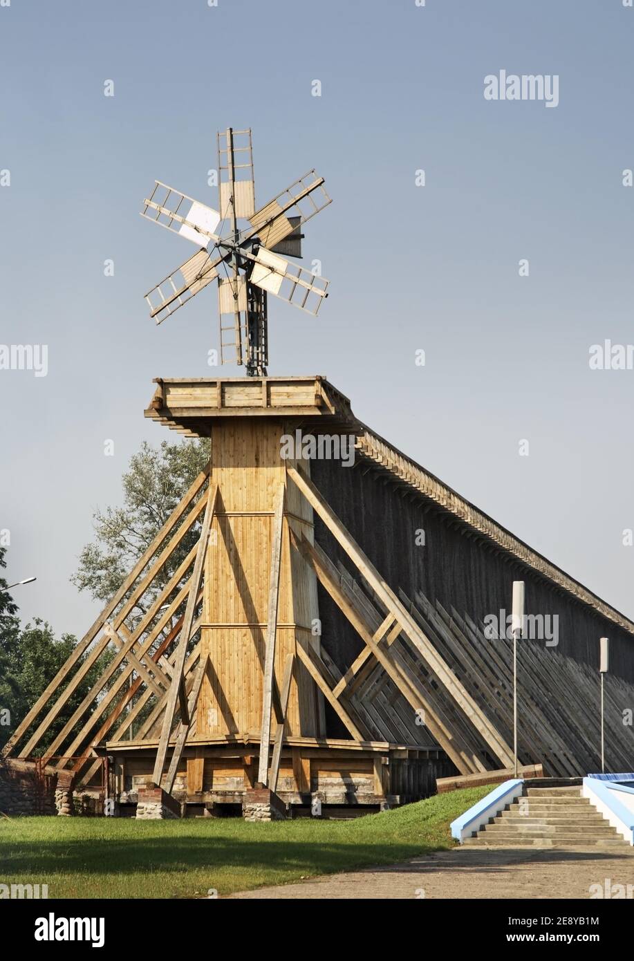 Graduation tower in Ciechocinek. Poland Stock Photo - Alamy