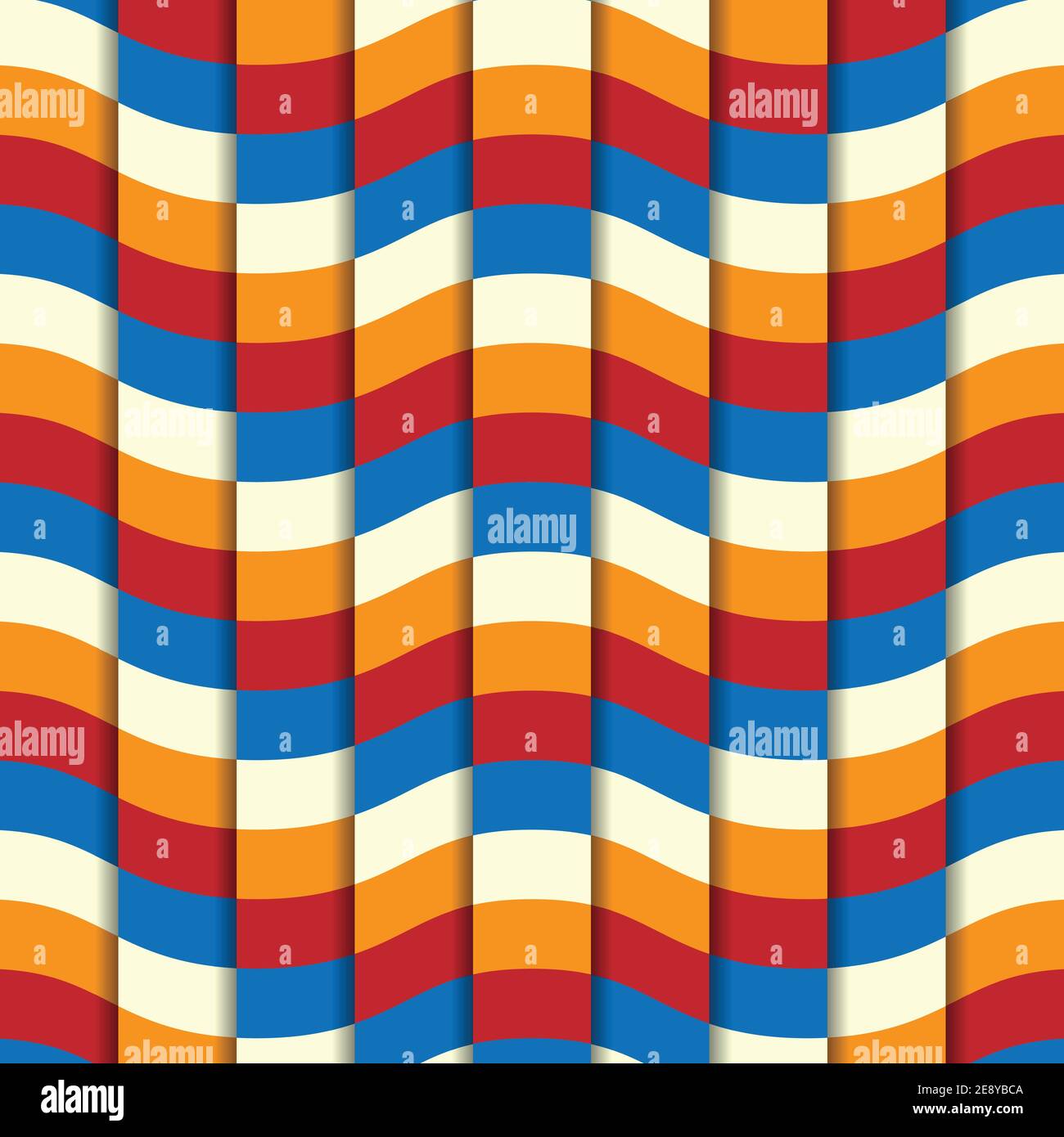 Seamless wave pattern vertical Stock Vector Image & Art - Alamy