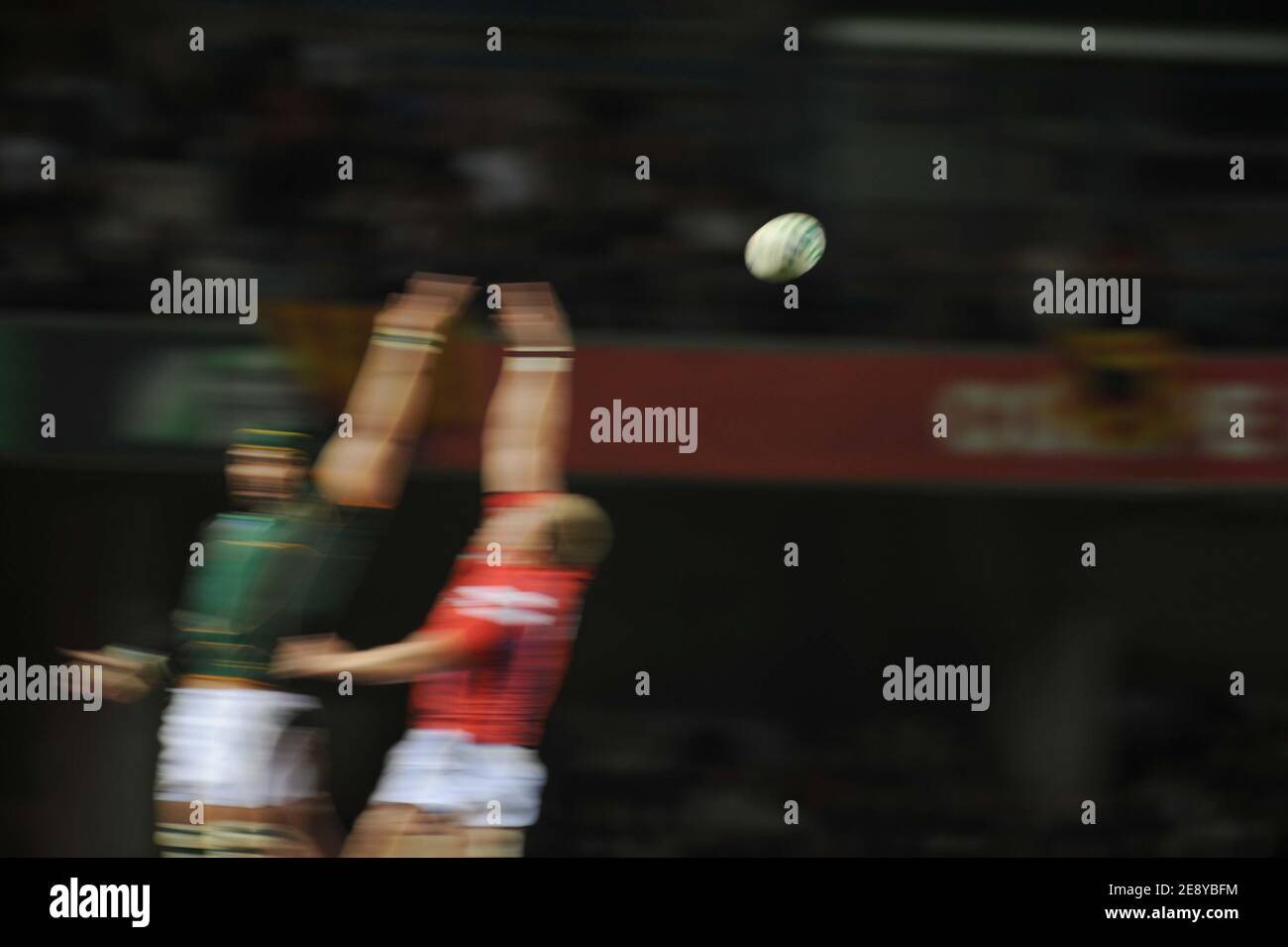 Touchline during the IRB Rugby World Cup Pool A match at the Stade de ...