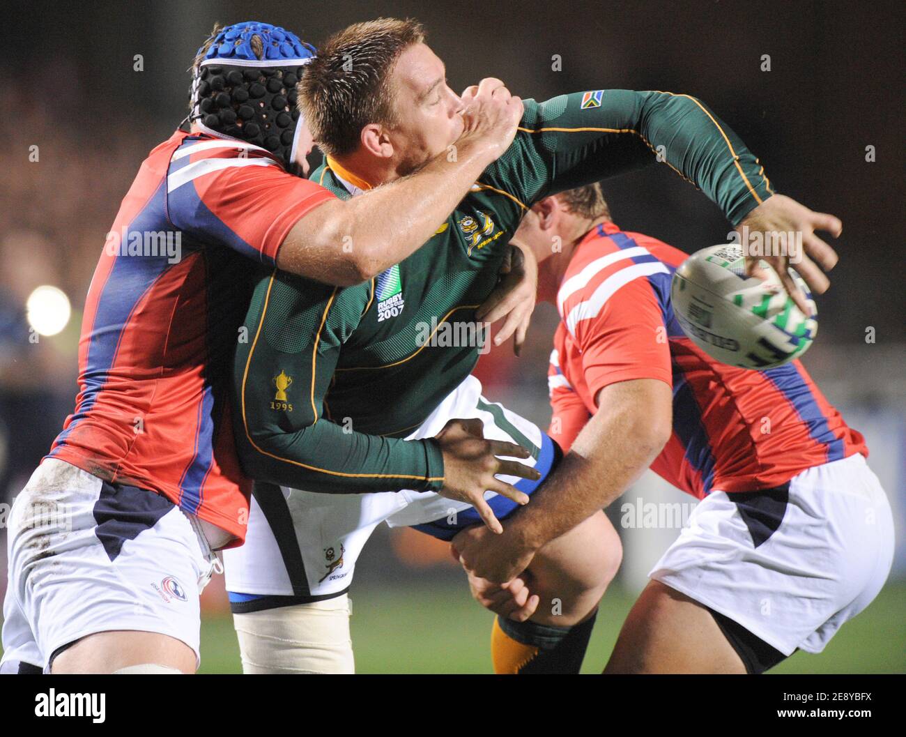 South Africa Juan Smith during the IRB Rugby World Cup Pool A match at ...