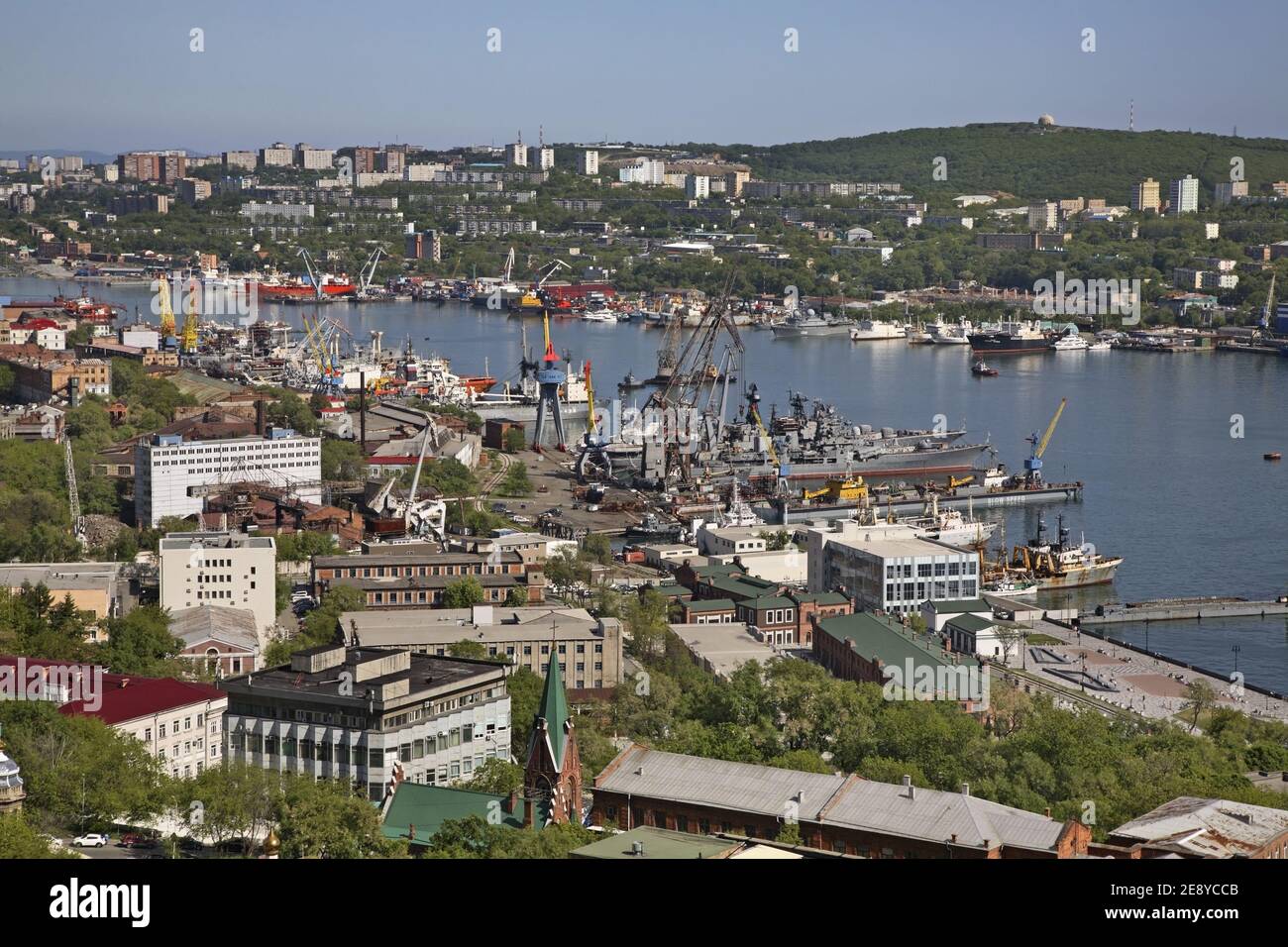 Panoramic view vladivostok city hi-res stock photography and images - Alamy